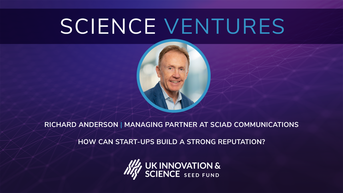 Science Venture Series: How can start-ups build a strong reputation ...